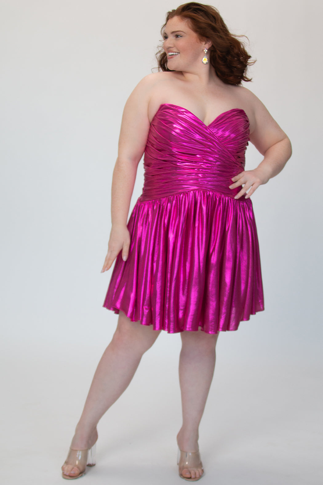 Slay a While Fuchsia Pink Party Dress - Sydney’s Closet SC8150 – Sydney ...